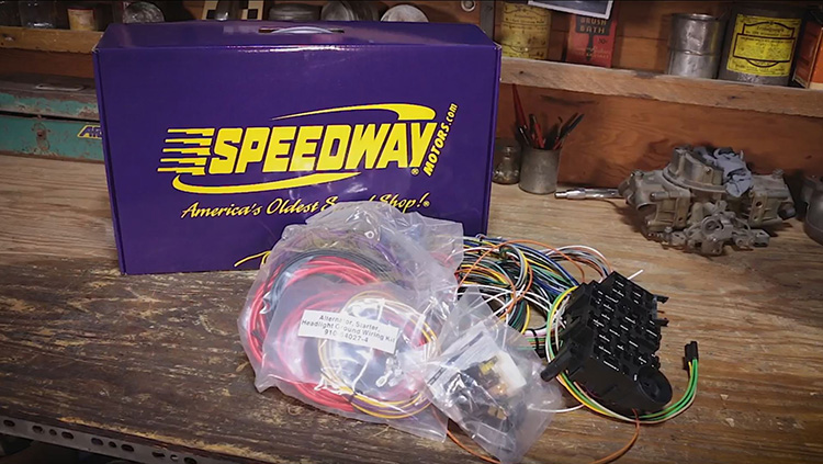 Speedway Tech Talk Unboxing Wiring Harness Kits
