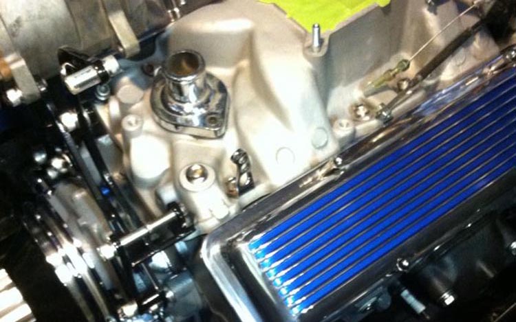 1946 Ford Sedan Delivery Engine Detail