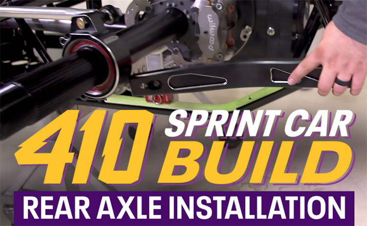 Rear Axle Installation - 410 Sprint Car Build