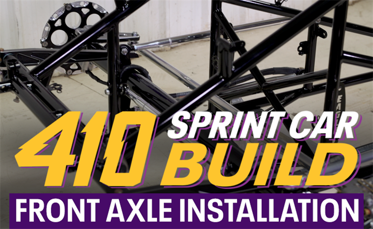 Front Axle Installation - 410 Sprint Car Build