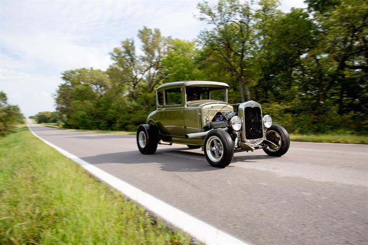 Jess and George Gasper's Model A Hot Rod