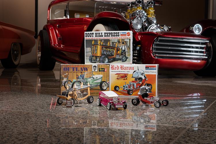 Famous Show Cars that Became Model Kits from the Museum of American Speed