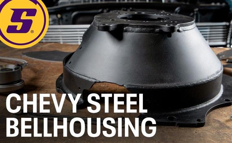 Speedway Chevy Engine to Chevy Transmission Steel Bellhousing