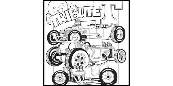 Dirt Track Car Coloring Pages