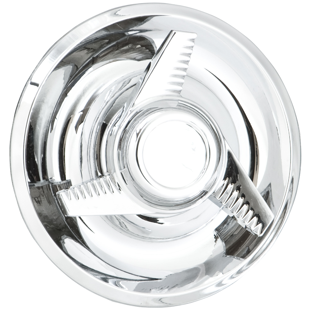 Wheel Vintiques 1019-C-1R Fluted Swept Knock-Off, RH, 7 Inch