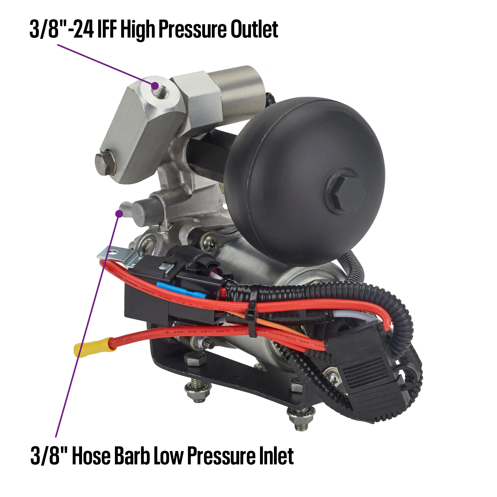 Compact Electric Brake Power Booster Master Cylinder, Disc/Disc