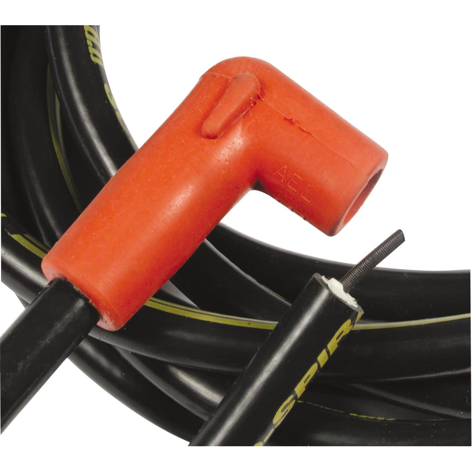 ACCEL 7030 Ferro-Spiral Race Wire Set, 8.8mm, 3.08 lbs, Black