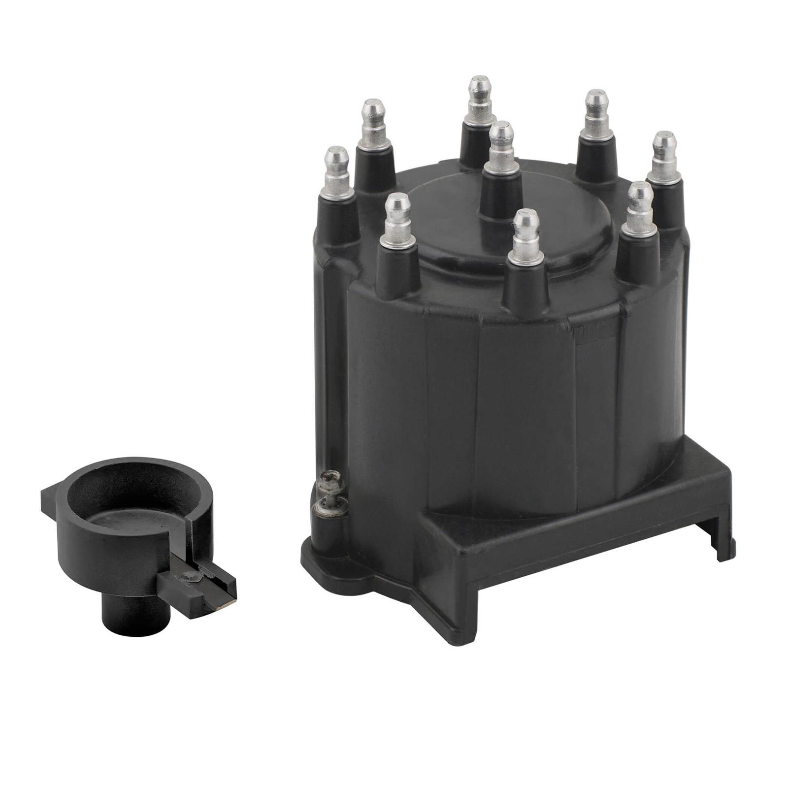 ACCEL 8139 Distributor Cap & Rotor Kit, HEI Style, Black