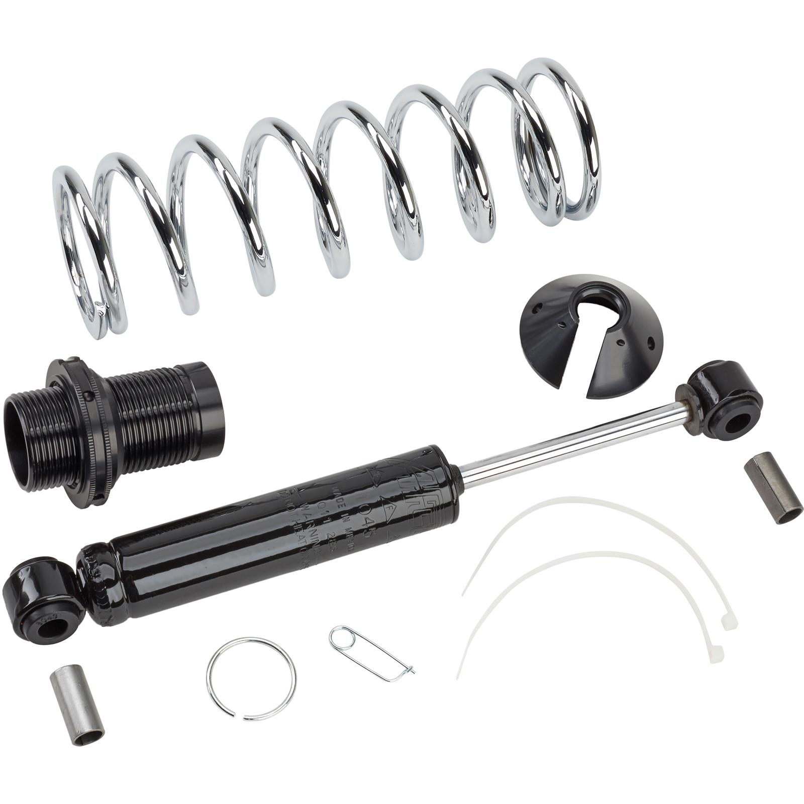 AFCO Street Rod Coilover Shock Kit, Black, 450 Lb