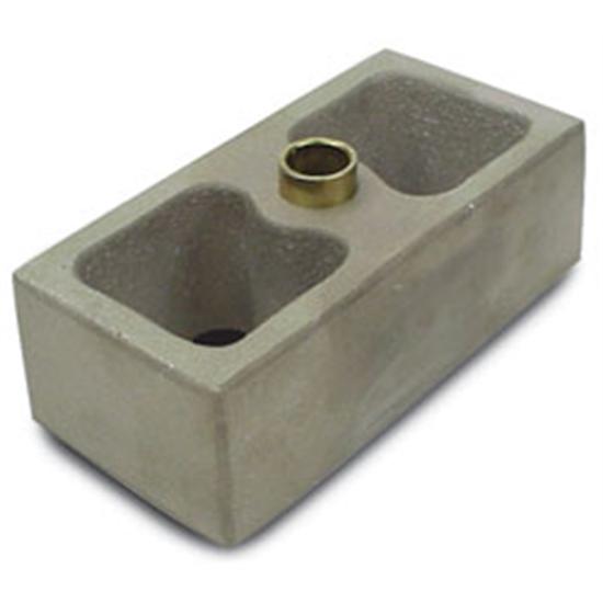 AFCO Aluminum Leaf Spring Lowering Block, 1/2 Inch