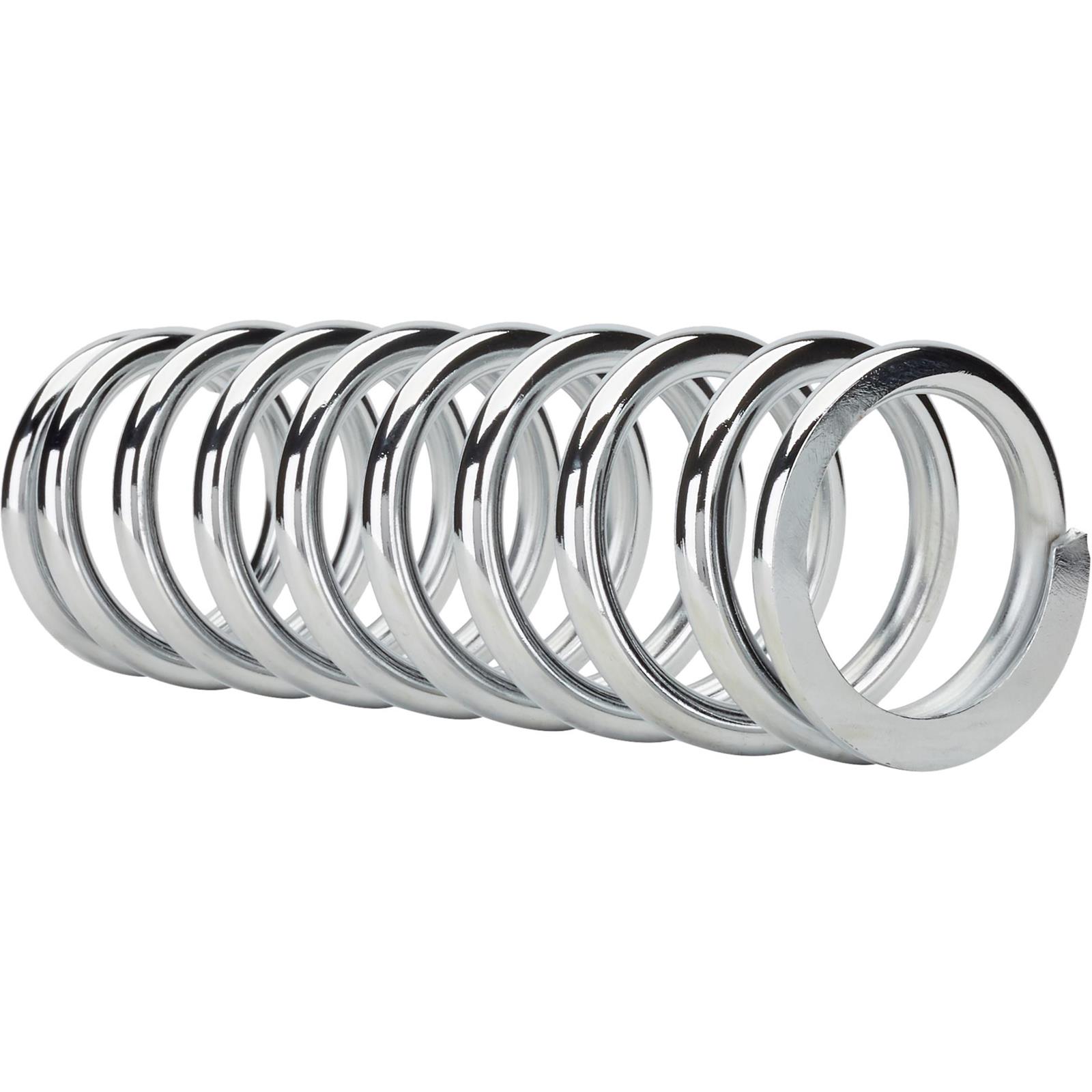 AFCO 22200CR 12 Inch Extreme Chrome Coil-Over Spring, 200 Rate