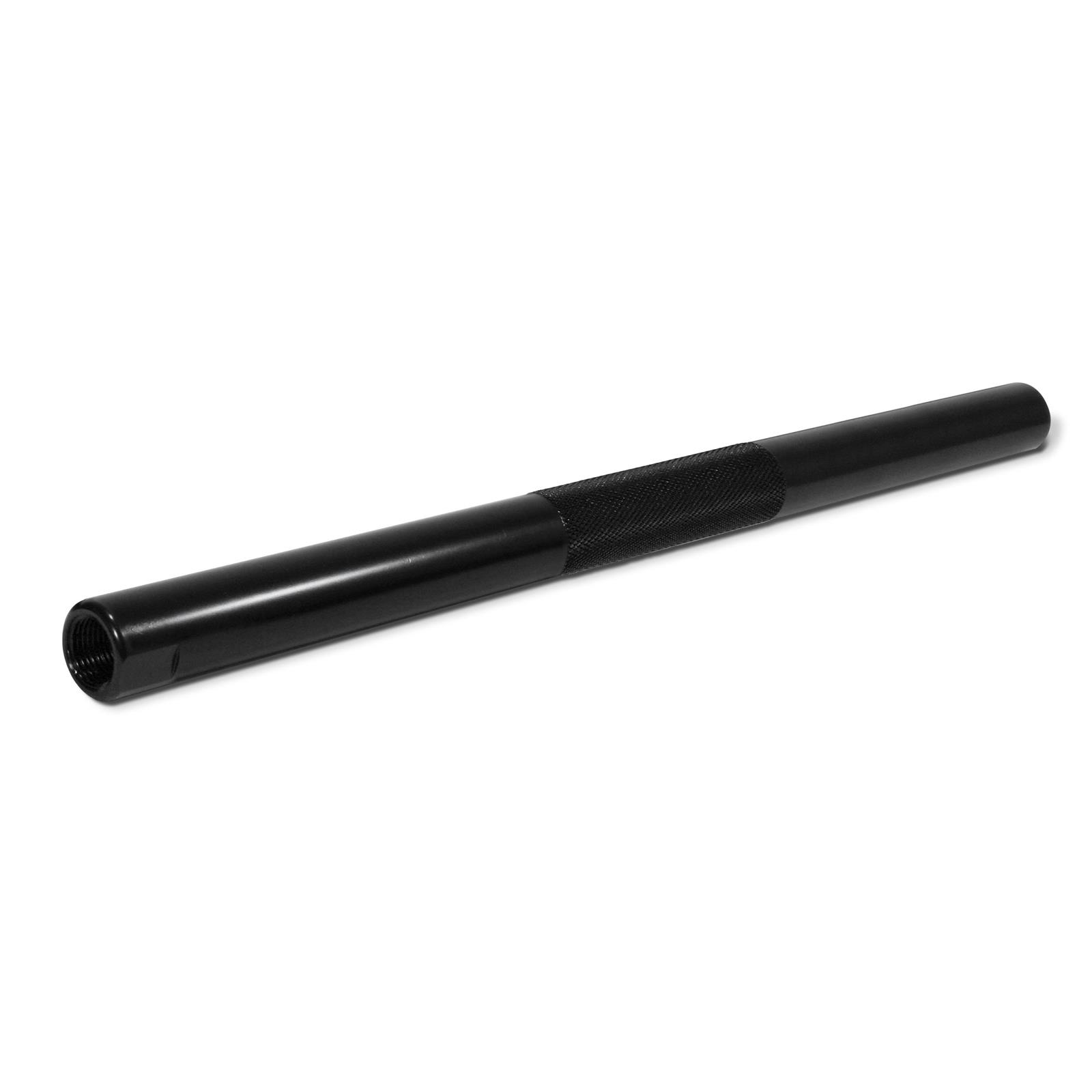 AFCO 34025 3/4 Inch Aluminum Swedged Tube, 25 In. Length, Black
