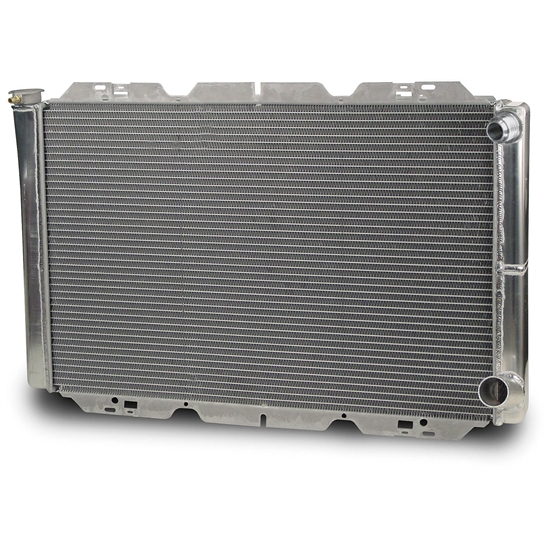 AFCO 80102NDP-16 32 Inch Double Pass Racing Radiator, -16 AN Inlet