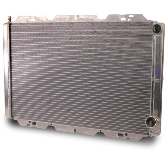 AFCO 80120N Double Pass Racing Radiator, 30-7/8 In. Wide, 1.5 In Inlet