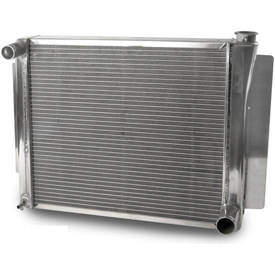 AFCO 80127NPZ GM Pol. Performance Aluminum Radiator, 24-1/4 x 19 Inch