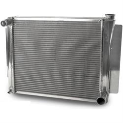 AFCO 80127NPZ GM Pol. Performance Aluminum Radiator, 24-1/4 x 19 Inch