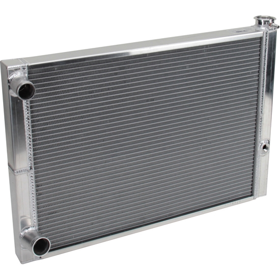AFCO 80185FNDP Dirt Late Model Lightweight Double Pass Radiator
