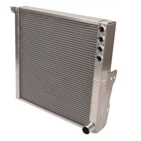 AFCO 80201N, Sprint Double Pass Radiator - 2 Row Radiator, Crossflow