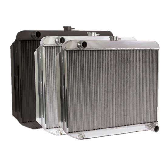 AFCO Direct Fit '60-'78 Mopar A, B, E-Body Rad, 22 x 22 Inch, Driver ...