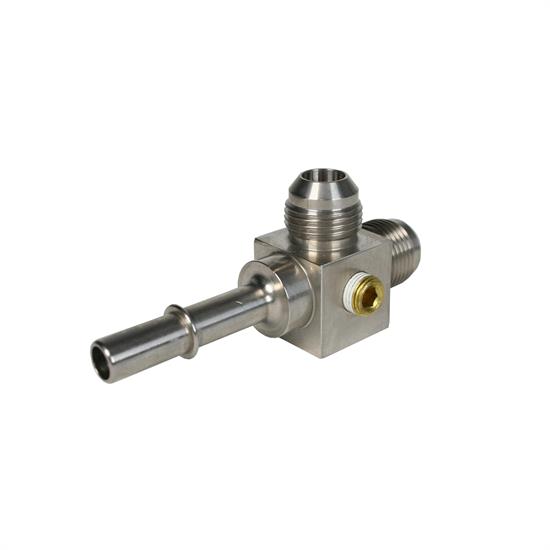 Aeromotive 15116 3/8 Inch Male Quick Connect Tee Fitting