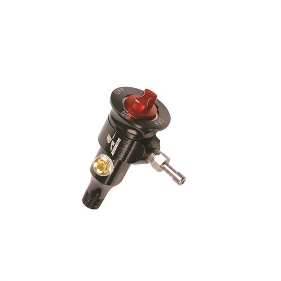 Aeromotive 15631 Billet Fuel Sample Valve, 1/8 Inch Gauge Port