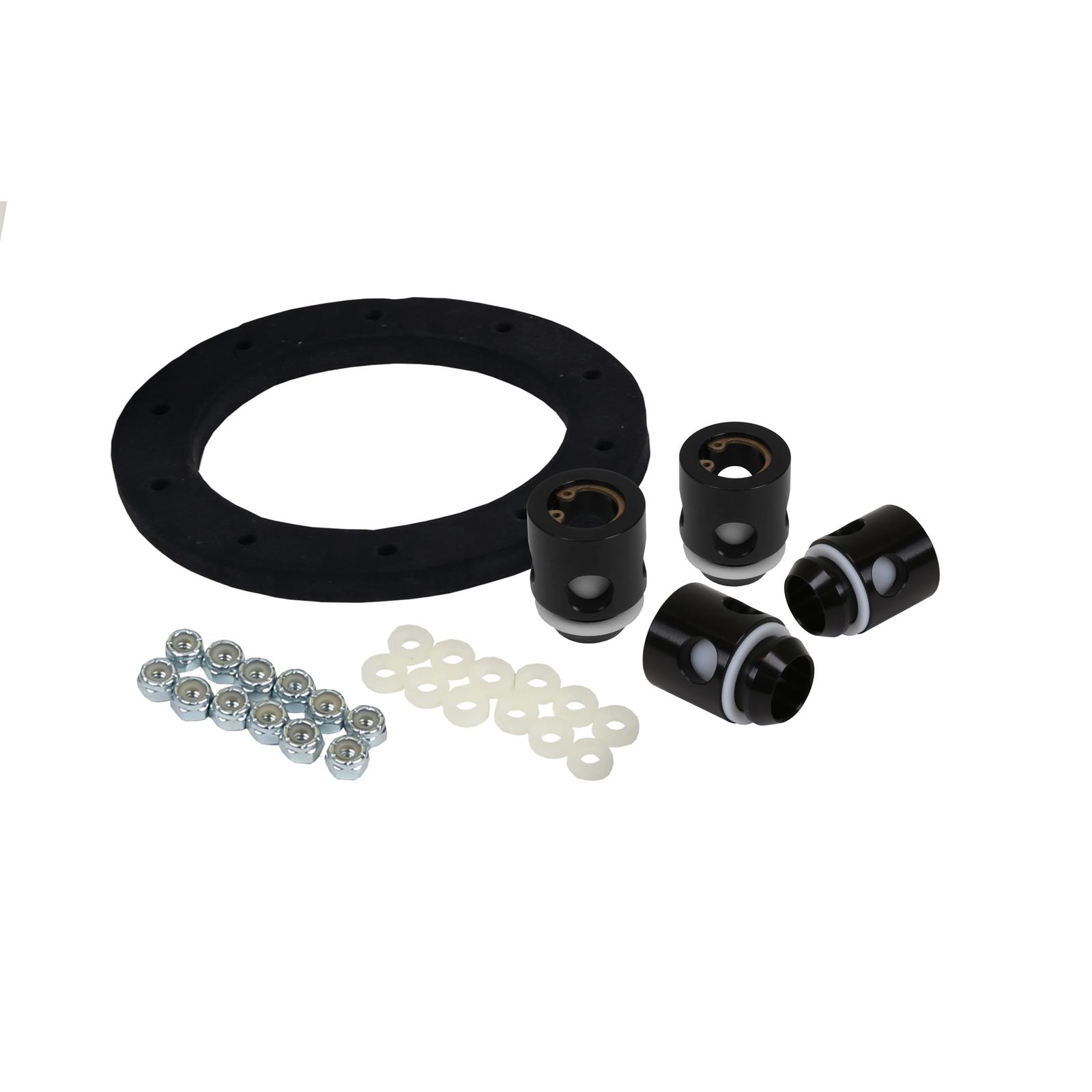 Aeromotive 18020 Phantom Bladder Baffle Check Valves,Small Basket