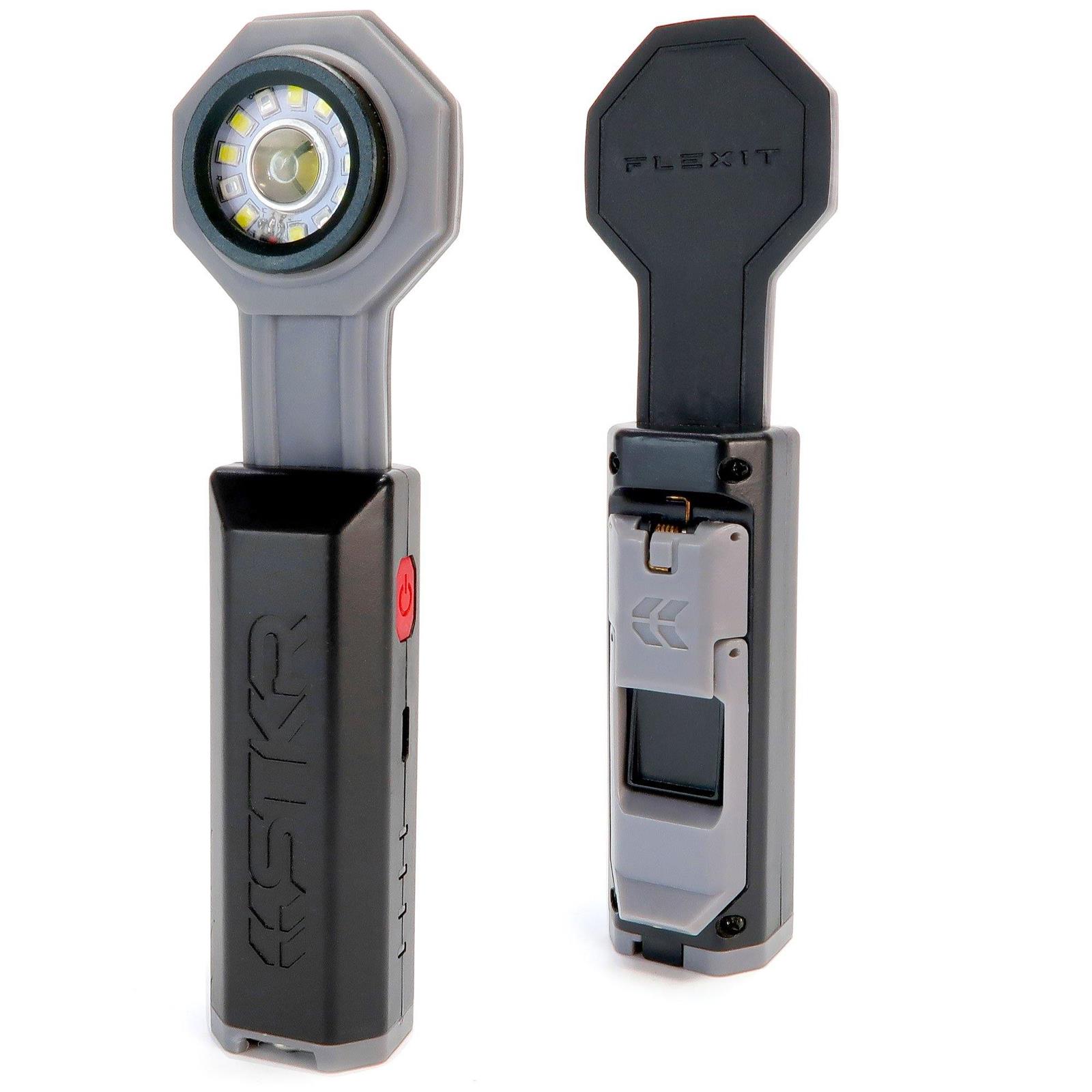STKR FLEXIT Pocket Light, LED, 180 Deg. Flexable Head