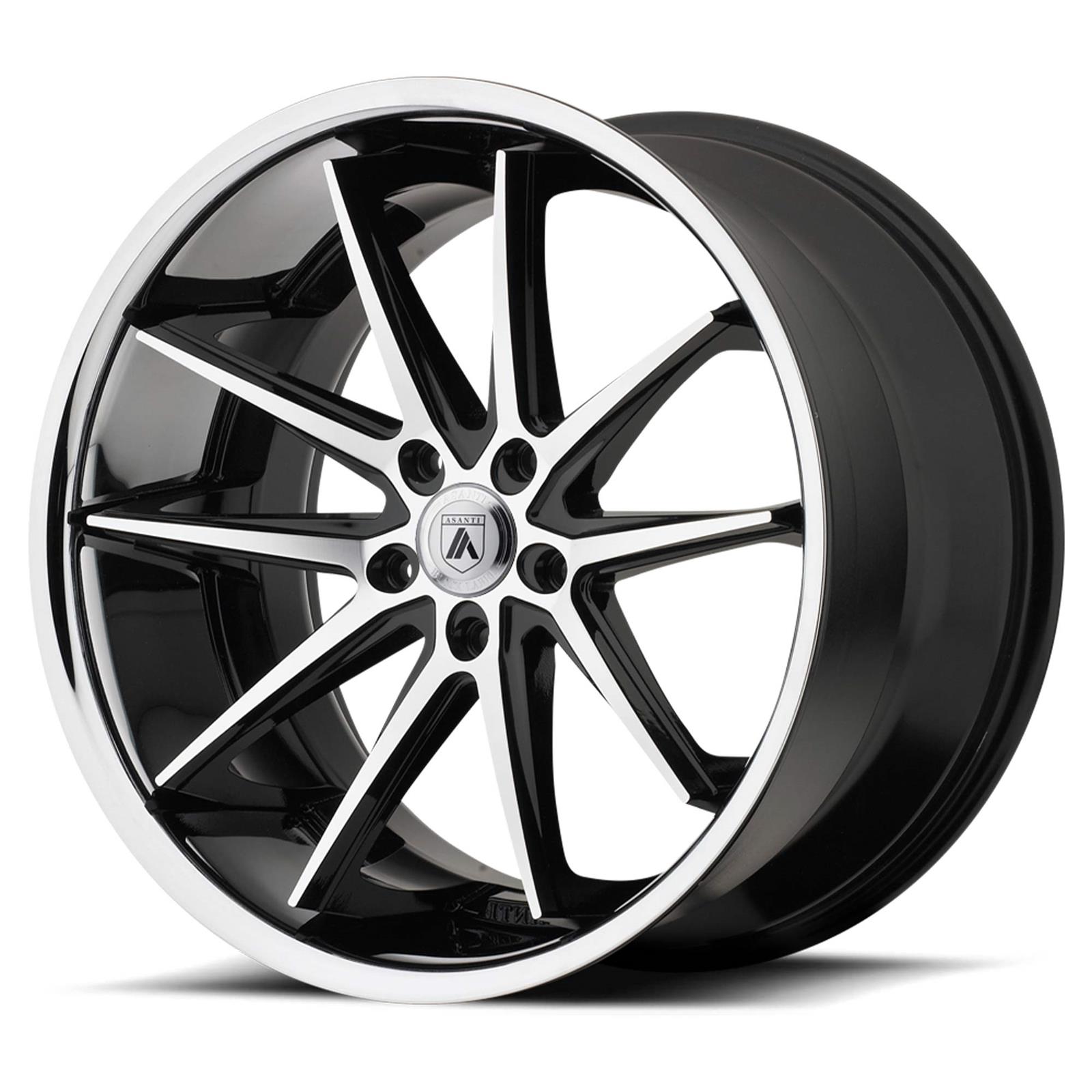 Asanti ABL5-22901515MS Black Label Series Wheel, 22 x 9