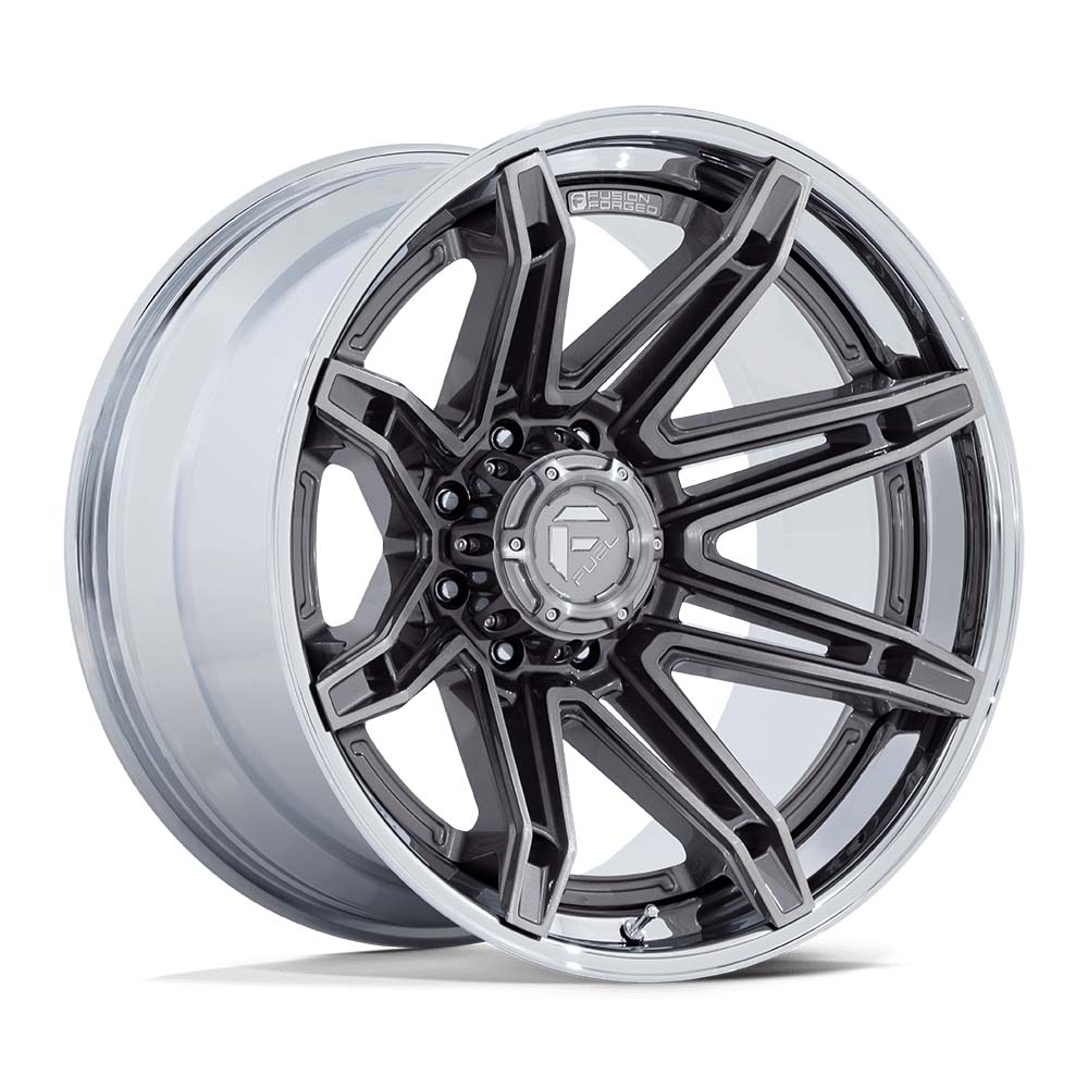 Fuel Off-Road FC401AP22108018N Brawl Wheel, 22x10, Platinum