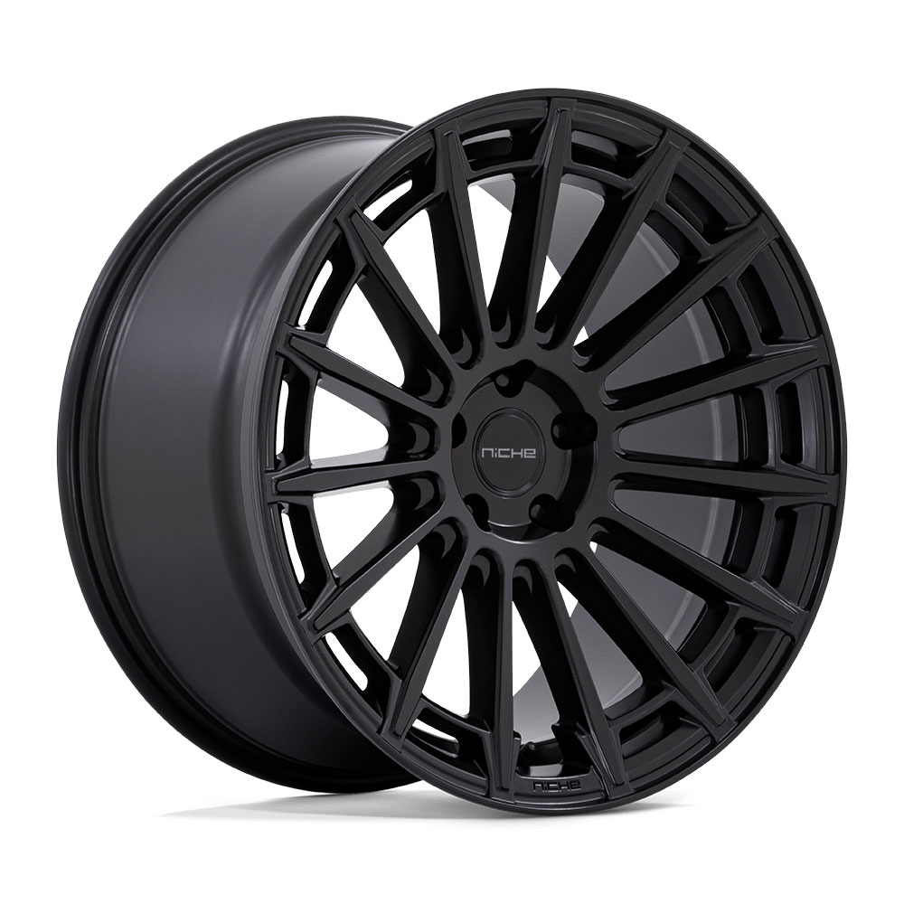Niche M274209021+35 AMALFI M274 20X9 Wheel, 6.38 Offset, Black