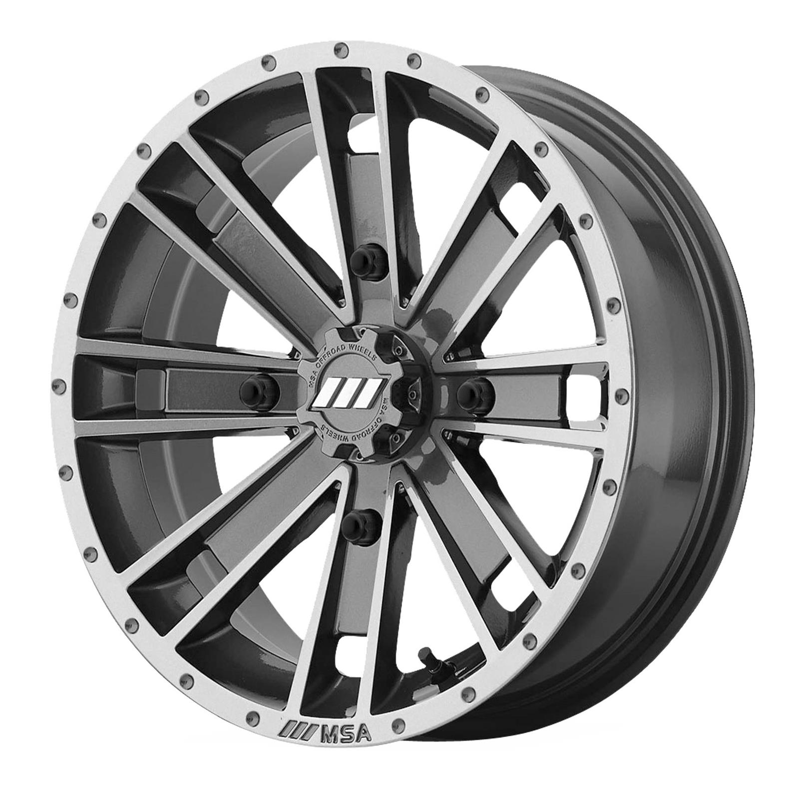 MSA M28-04737M Ambush Series Wheel, 14 x 7