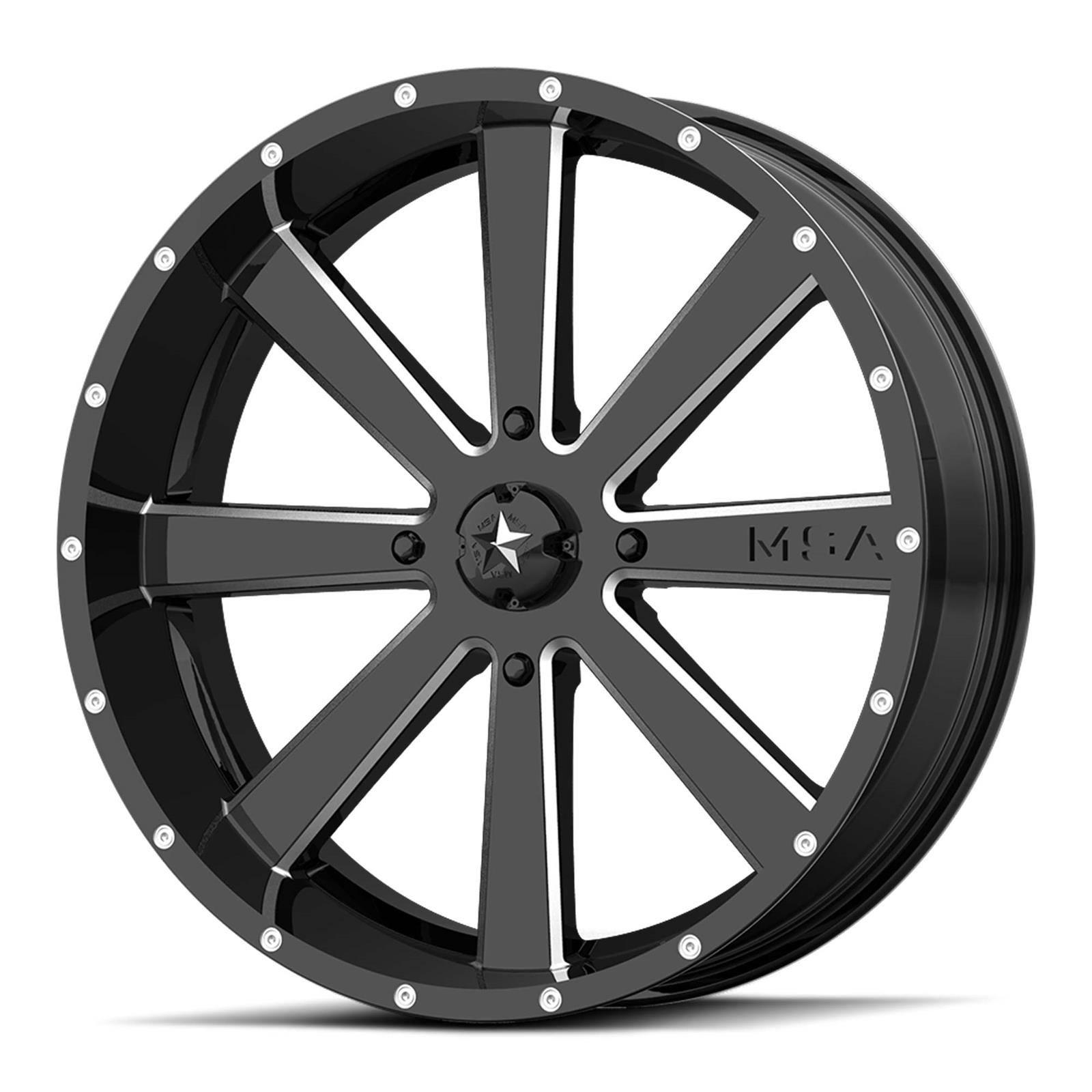 MSA M34-018756M Flash Series Wheel, 18 x 7