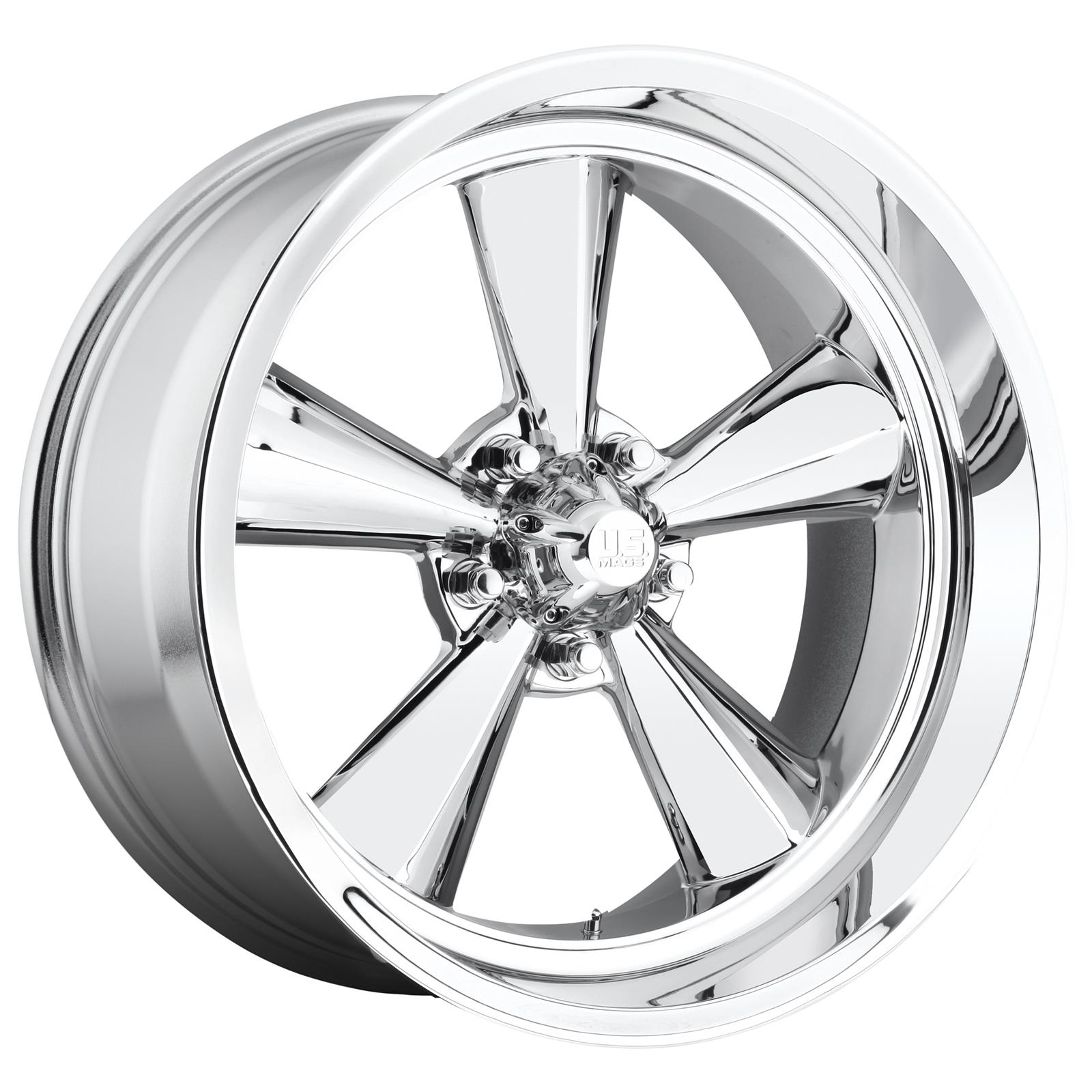 US Mags U10415706537 Standard Wheel, 15x7, Chrome Plated