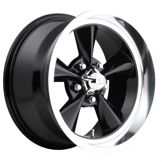US Mags U10715806545 Standard Wheel, 15x8, Gloss Black