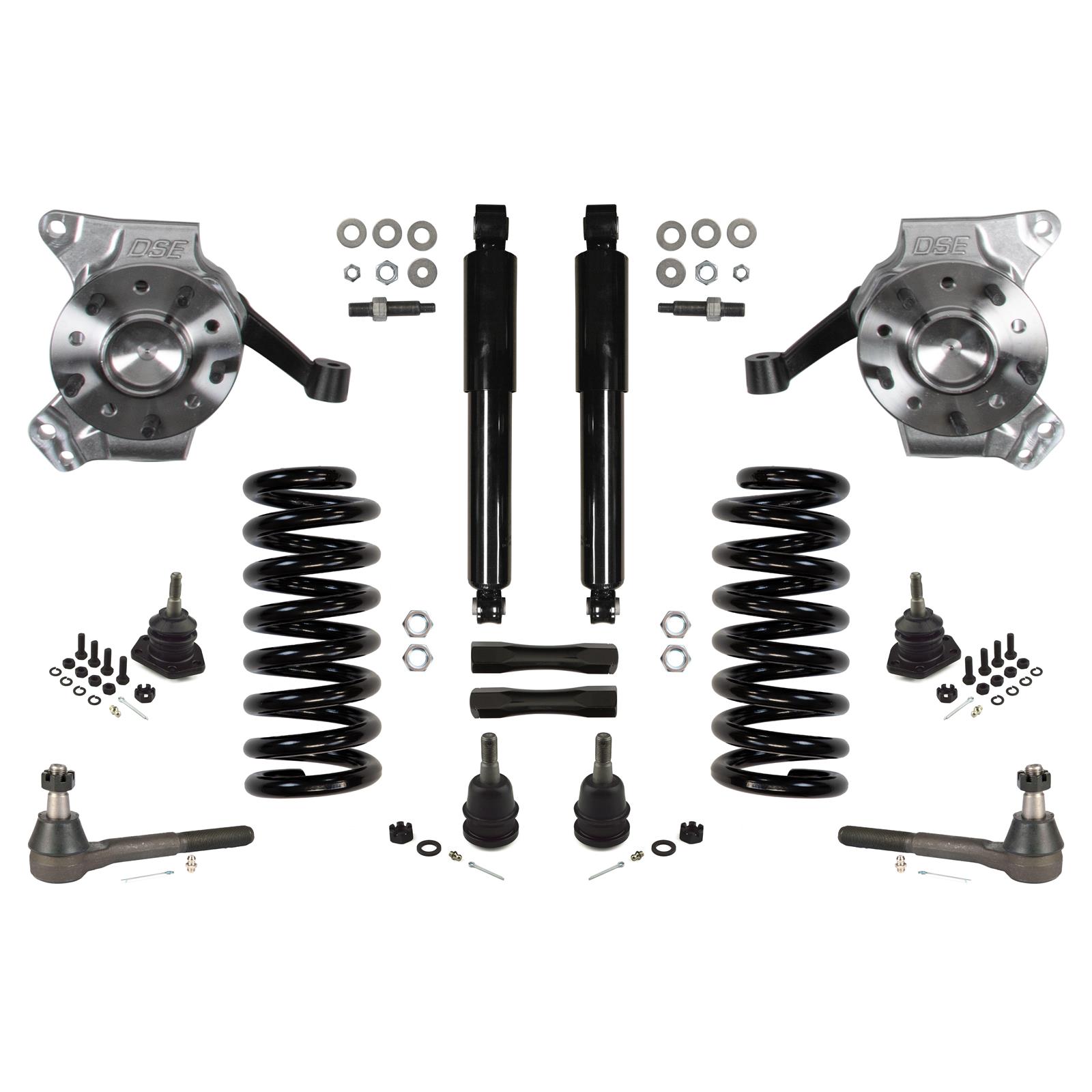 Detroit Speed 032086DS Front Speed Kit 1, 67-70 Chevy C10 GMC C15