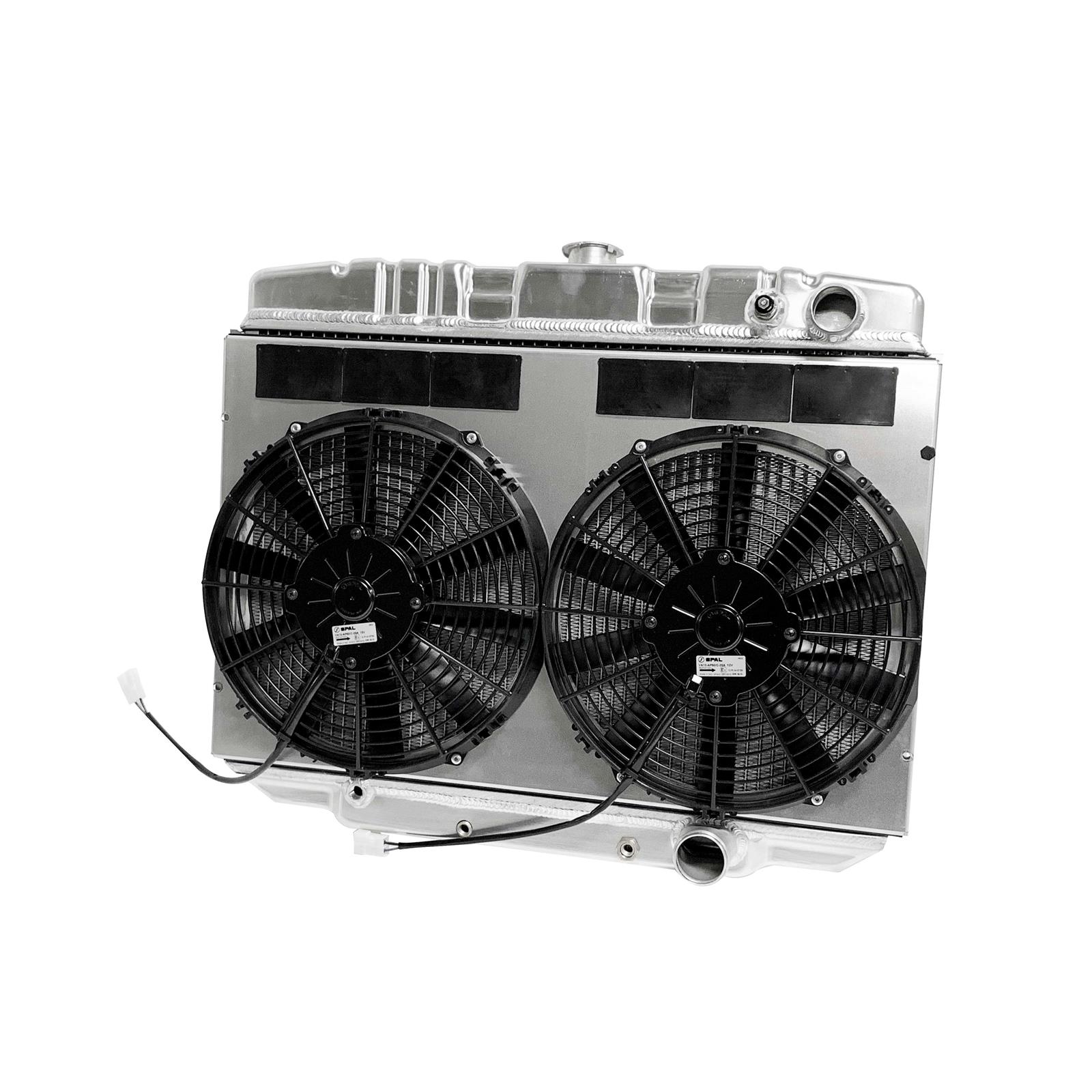 DeWitts® 4138007A 1967-70 Mustang Radiator Fan Combo, Auto