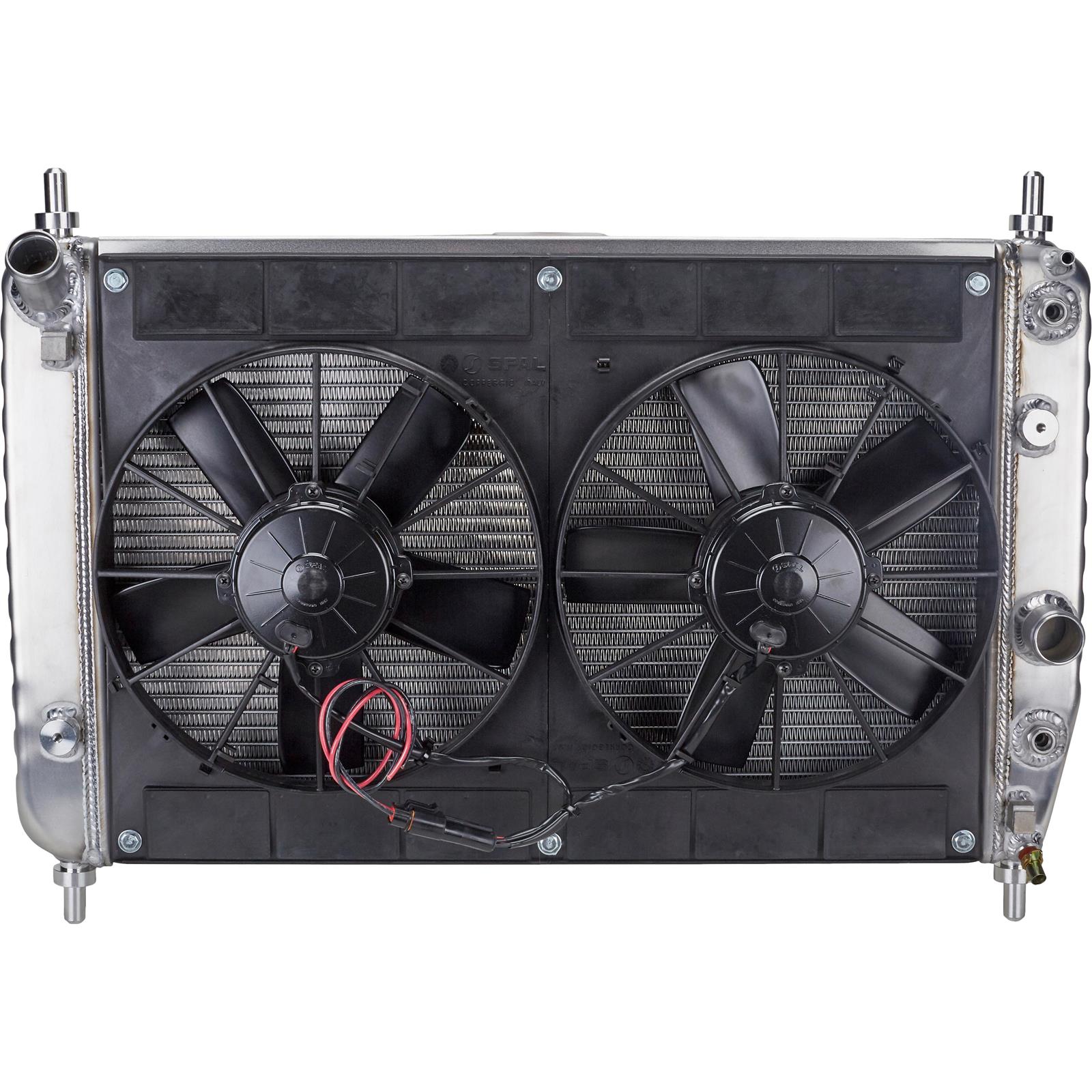 DeWitts® 4139105A 05-13 Corvette C6 Radiator Fan Combo, Auto