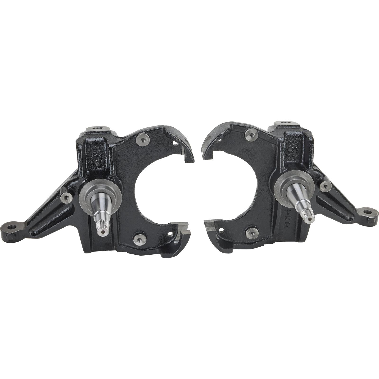 1963-1970 GM Truck Disc Brake Spindles 2" Drop, Pair