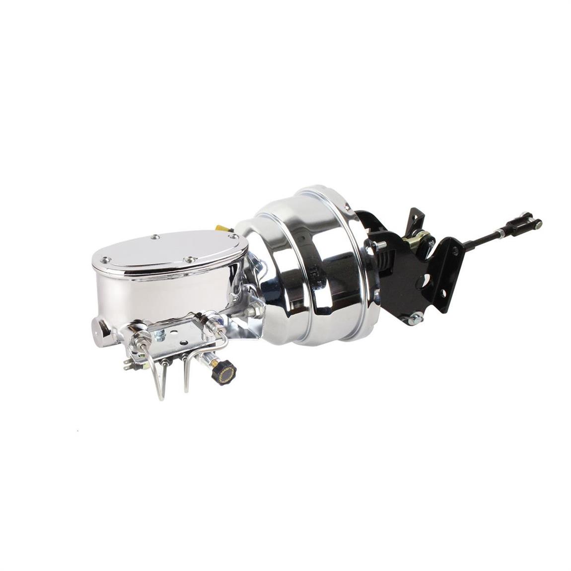 1967-72 Chevy Truck 8In Dual Chrome Power Booster Conversion Kit