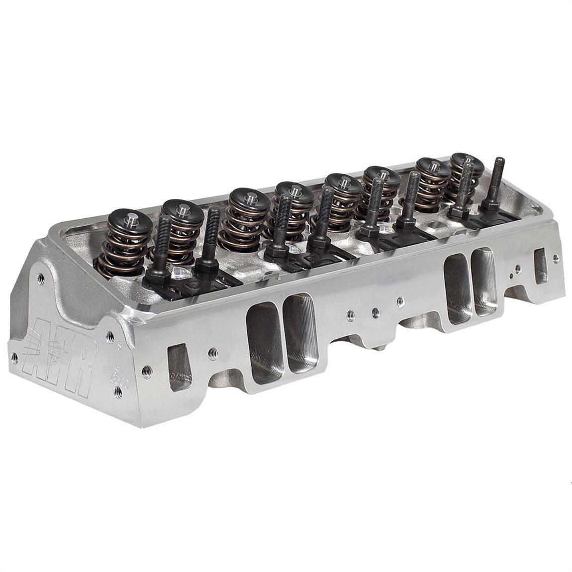 Air Flow Research 0911 180cc CNC Ported Head, 75cc, SBC, Straight