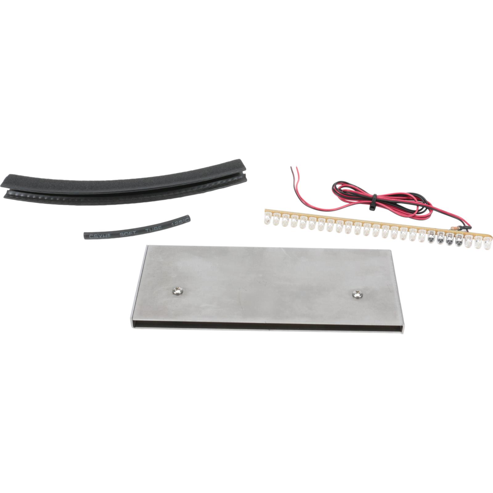 Hagan Street Rods FMSL06-3RD (RED) Slim Line Third Brake, 6.50 Inch