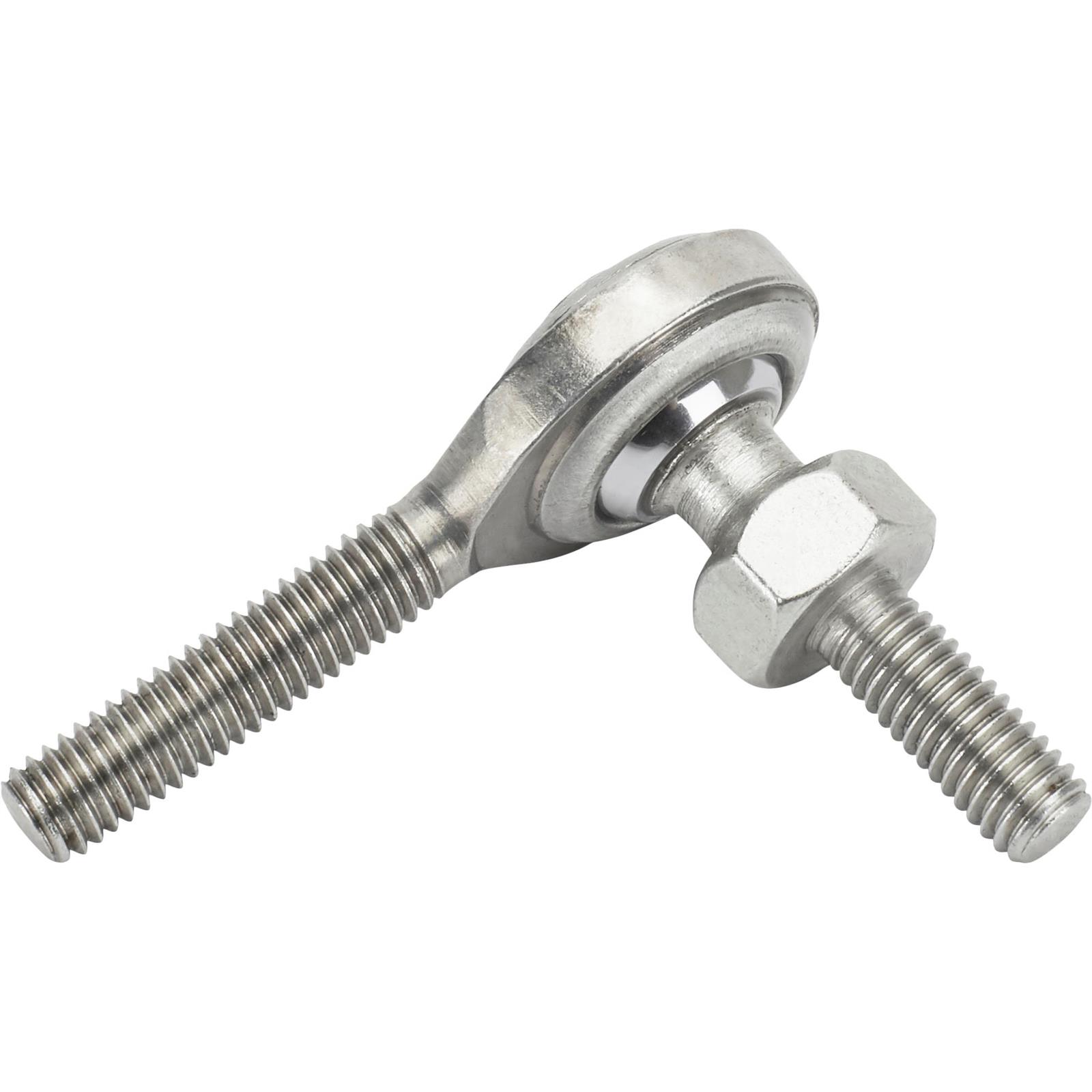 Steel 3/16 Inch LH Male Throttle Linkage Rod Ends with Stud