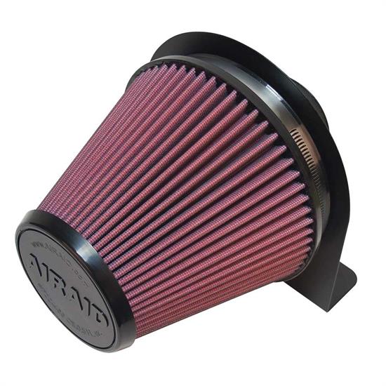 Airaid 100-201 Air Filter w/Mounting Brackets, 6 In Filter/3 In Tube