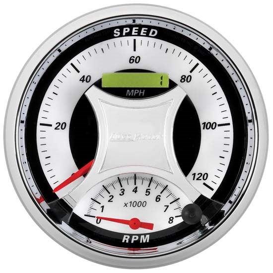 Auto Meter 1190 MCX Air-Core Tachometer/Speedometer Combo Gauge