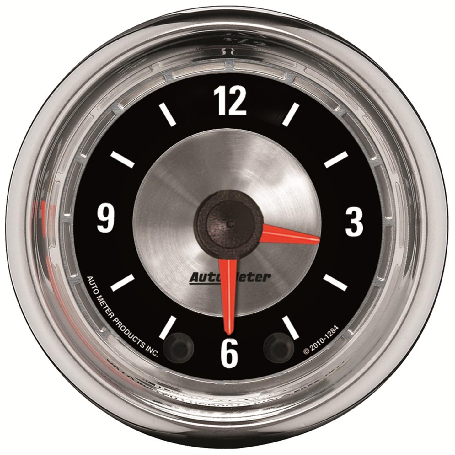 AutoMeter 1284 American Muscle Digital Stepper Motor Clock Gauge