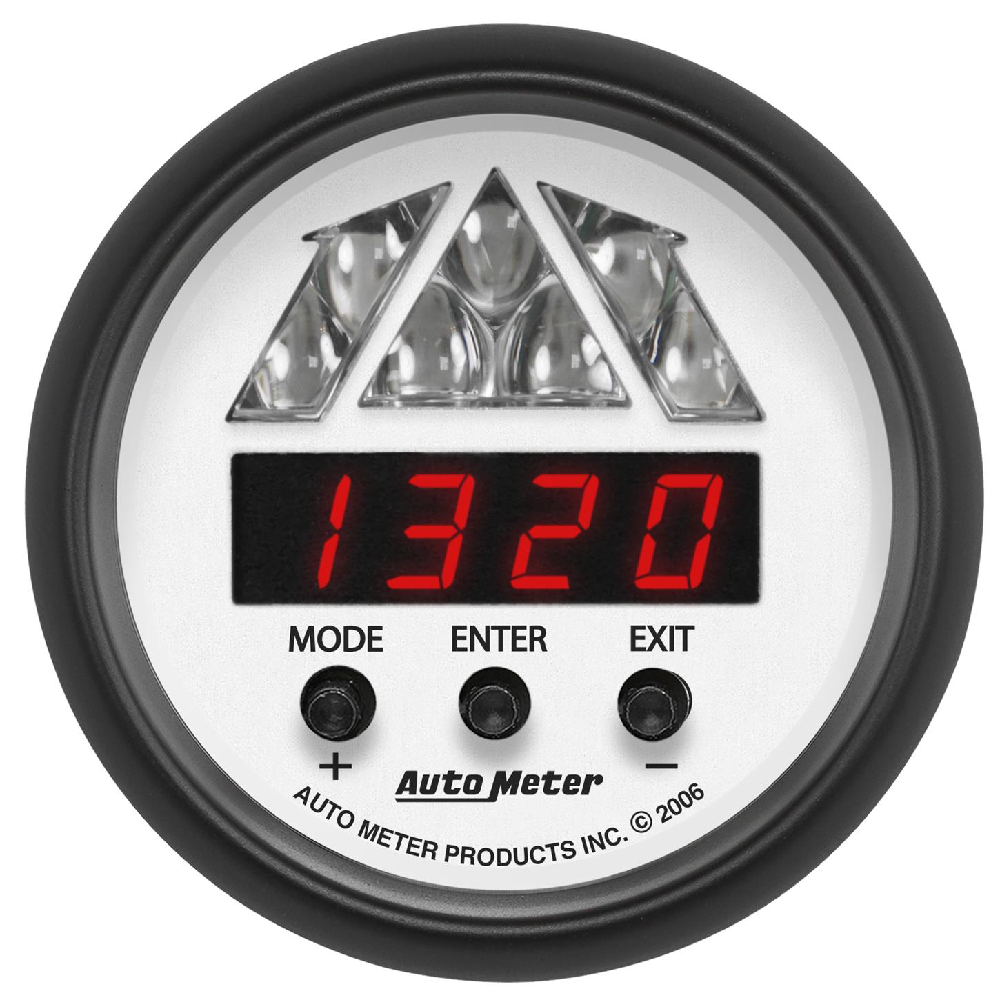 AutoMeter 5787 Tach Gauge Led Shift Light, Phantom