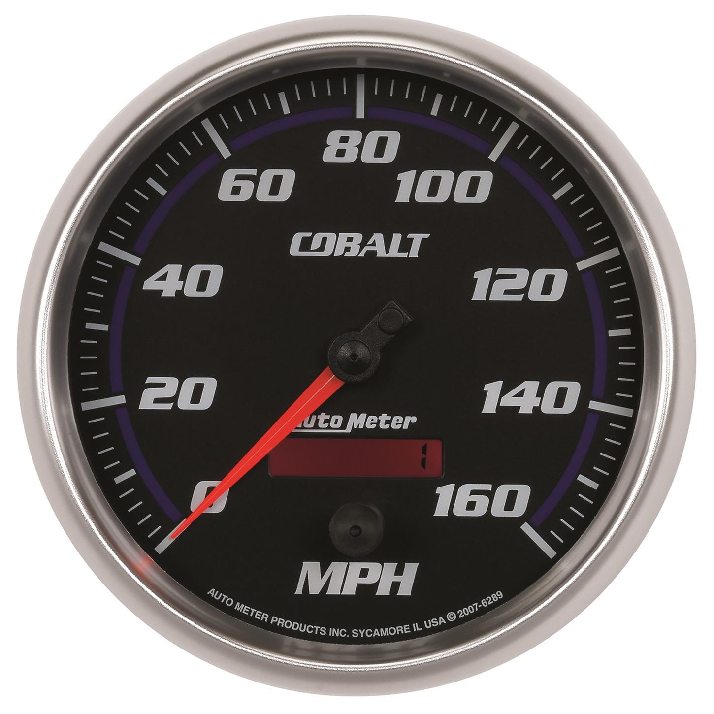 AutoMeter 6289 Speedo Gauge, 5 Inch, 160MPH, Electric, Cobalt