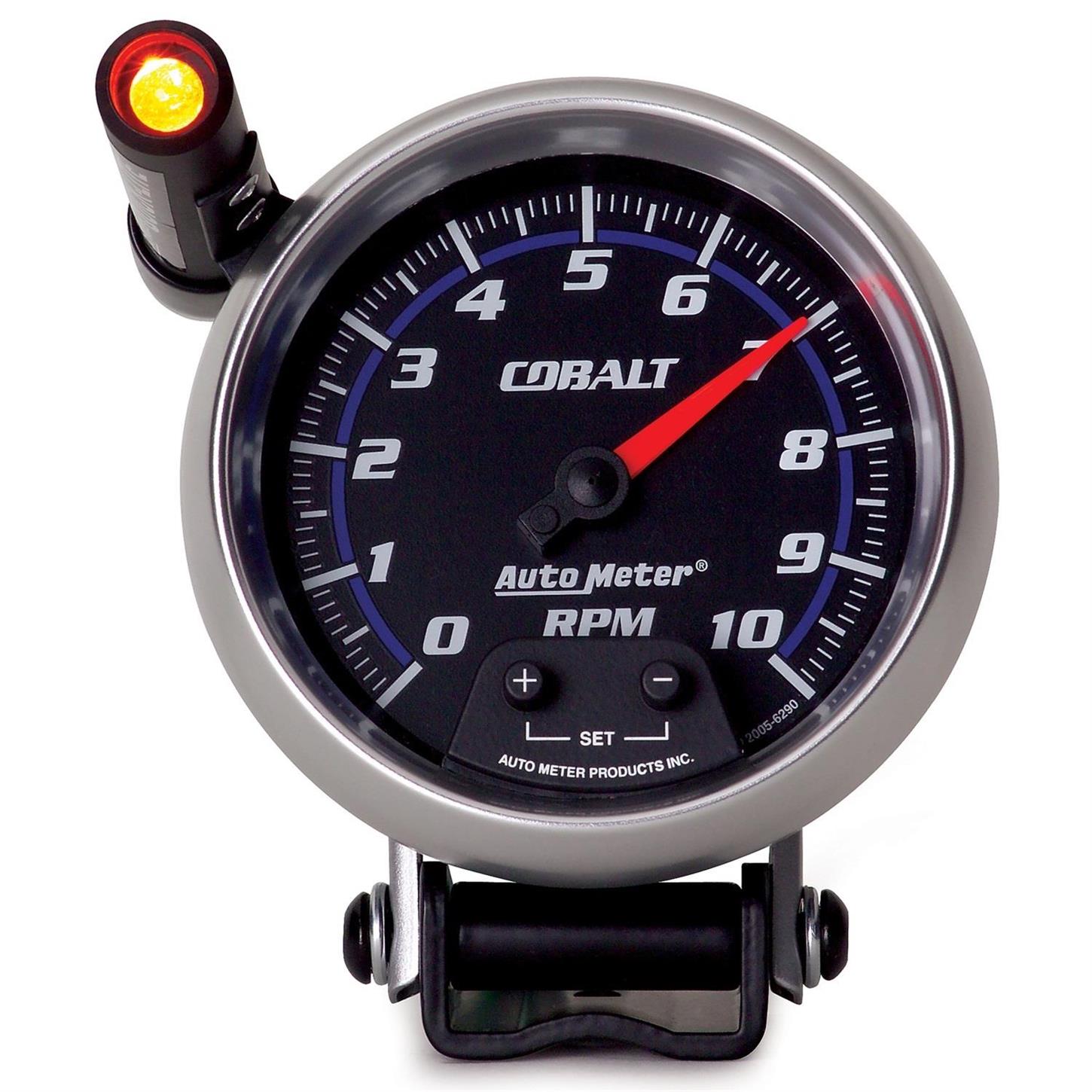 AutoMeter 6290 Tach Gauge 3 3/4 Inch, 10K RPM, Quick-Lite, Cobalt