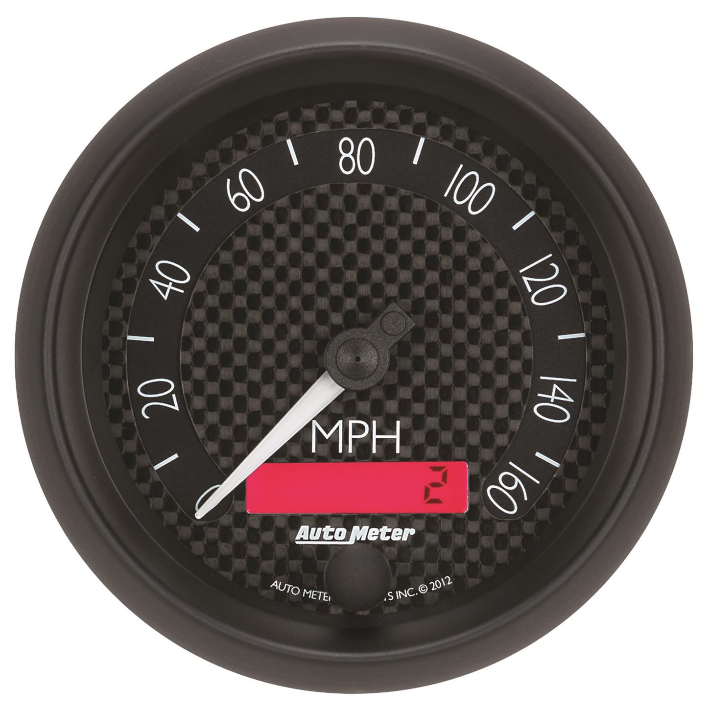 AutoMeter 8088 Speedo Gauge, 3 3/8 Inch, 160MPH, Electric, Gt