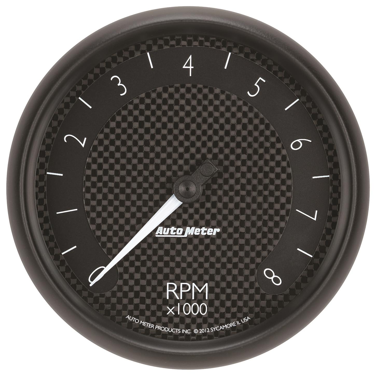 AutoMeter 8098 Tach Gauge, 5 Inch, 8K RPM, In-Dash, Gt